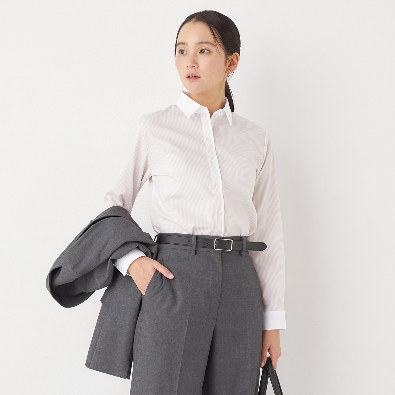 SUPER NON-IRON COTTONシャツ クレリック|O74_NBRHSS-57 - ORIHICA 公式通販